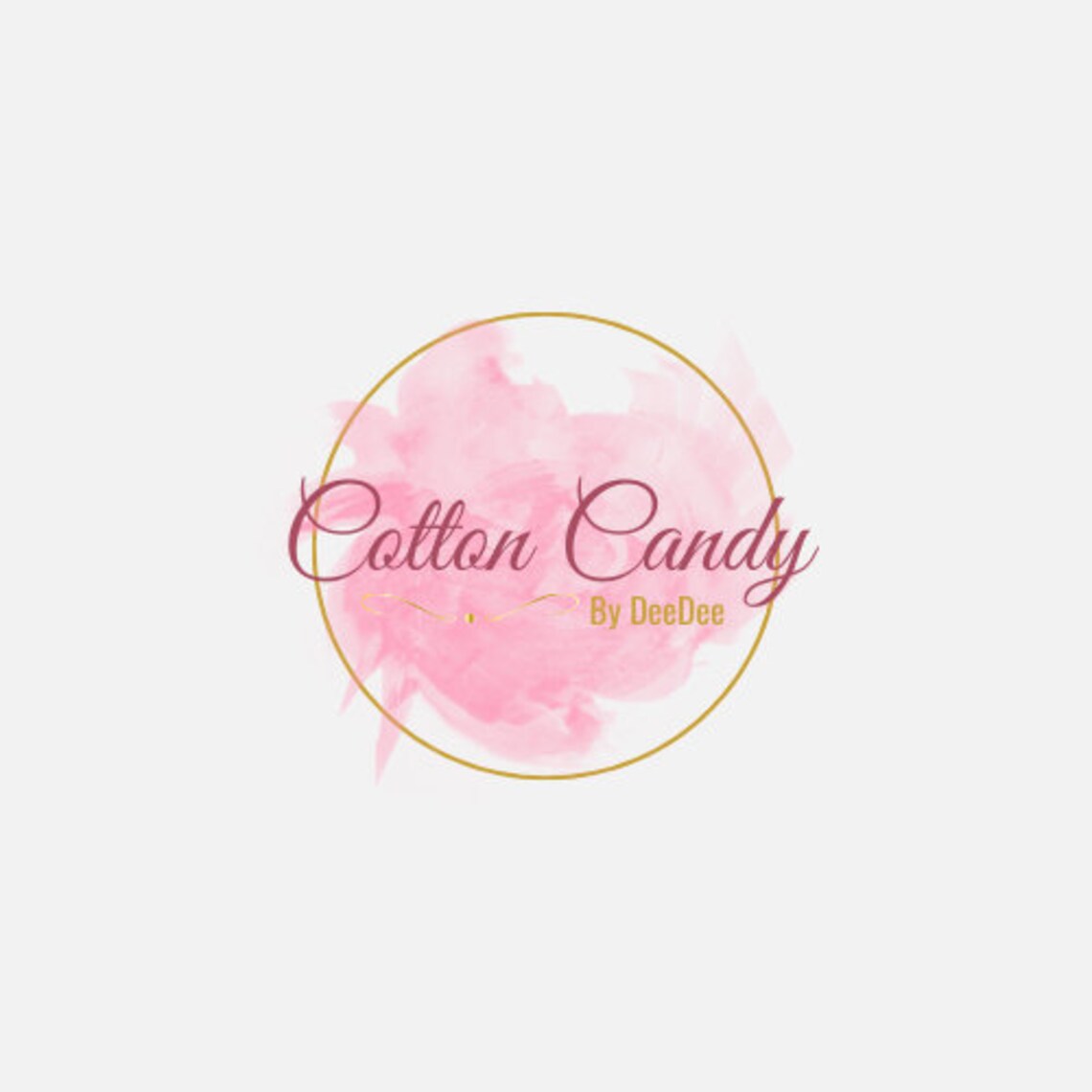 Cotton Candy Logo - Etsy