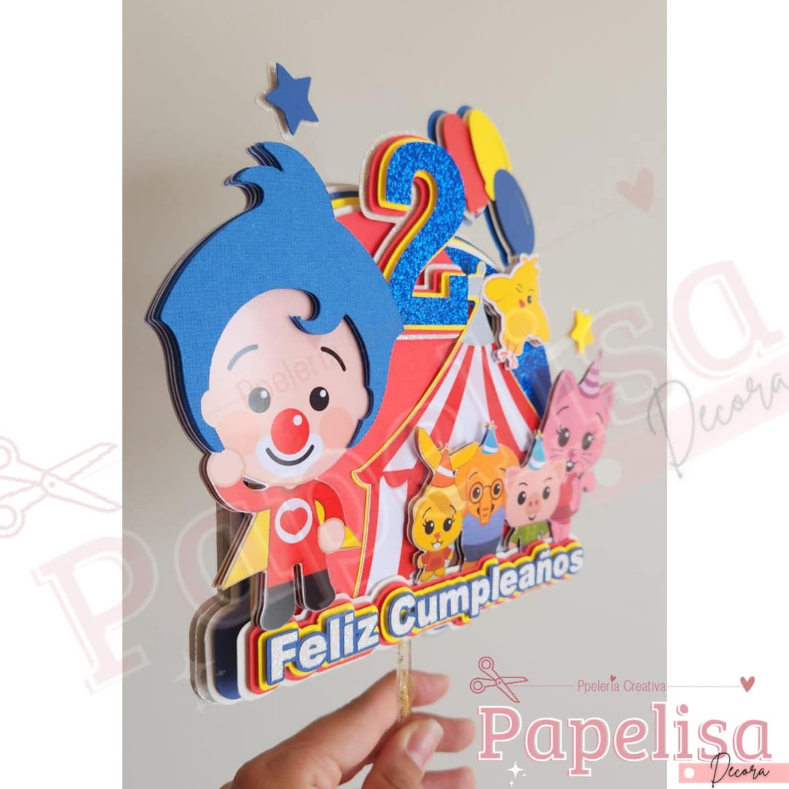 TOPPER PLIM PLIM - Etsy