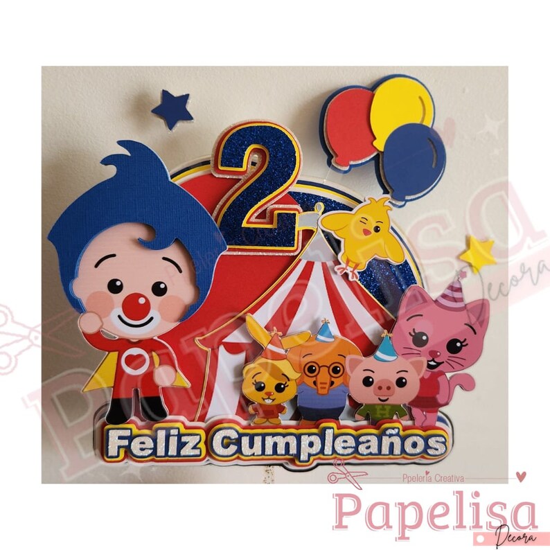 TOPPER PLIM PLIM - Etsy