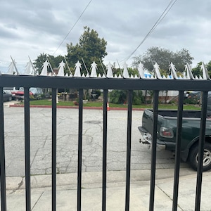 Stainless Steel Anti-climb Fence Spikes | Security Fence Topper, 50 ...