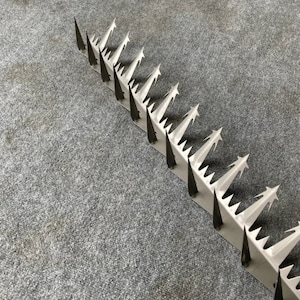 Stainless Steel Anti-climb Fence Spikes | Security Fence Topper, 50 ...