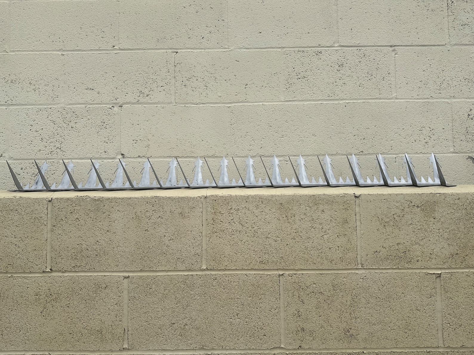 Stainless Steel Anti-climb Fence Spikes | Security Fence Topper, 50 ...