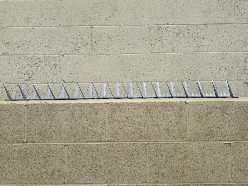 Stainless Steel Anti-climb Fence Spikes | Security Fence Topper, 50 ...