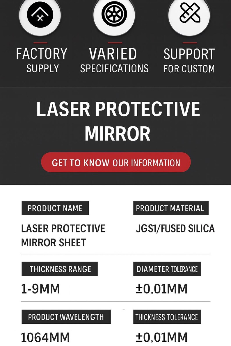 Laser D18T2 Protective Lens– Fits SUP21 / SUP21T / SUP21TF / SUP23T ...