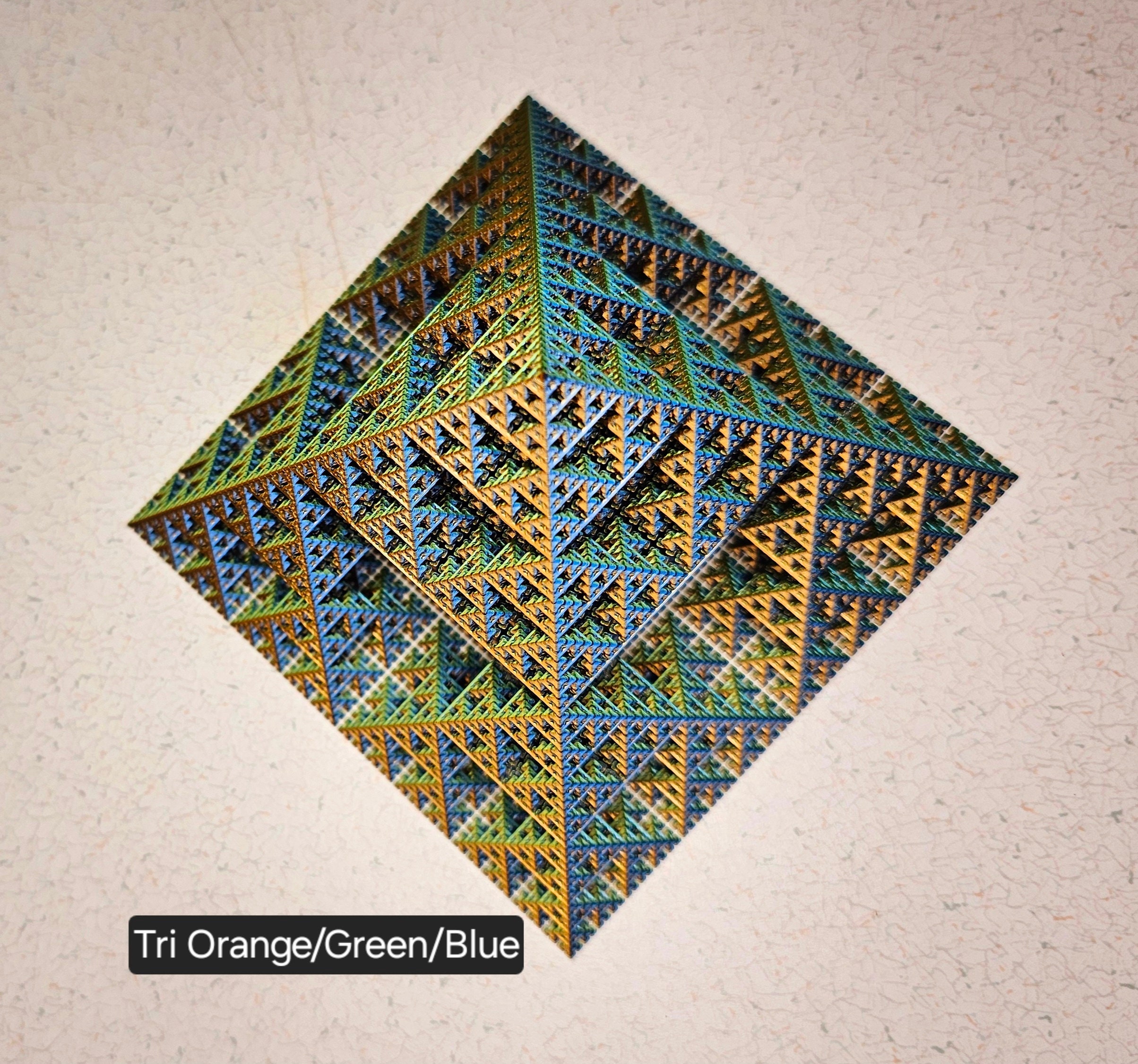 Fractal Pyramid, Sierpinski Octahedron, Sierpinski Triangle - Etsy