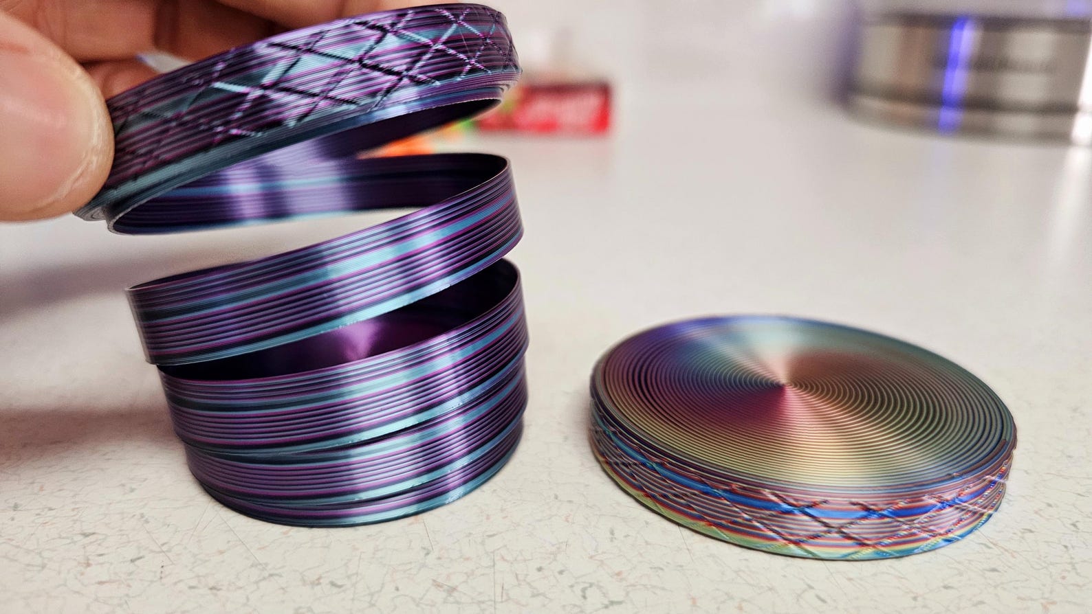 Spiral Slinky Sensory Fidget | Stress Relief | ADHD | 2 5/8 Inch ...
