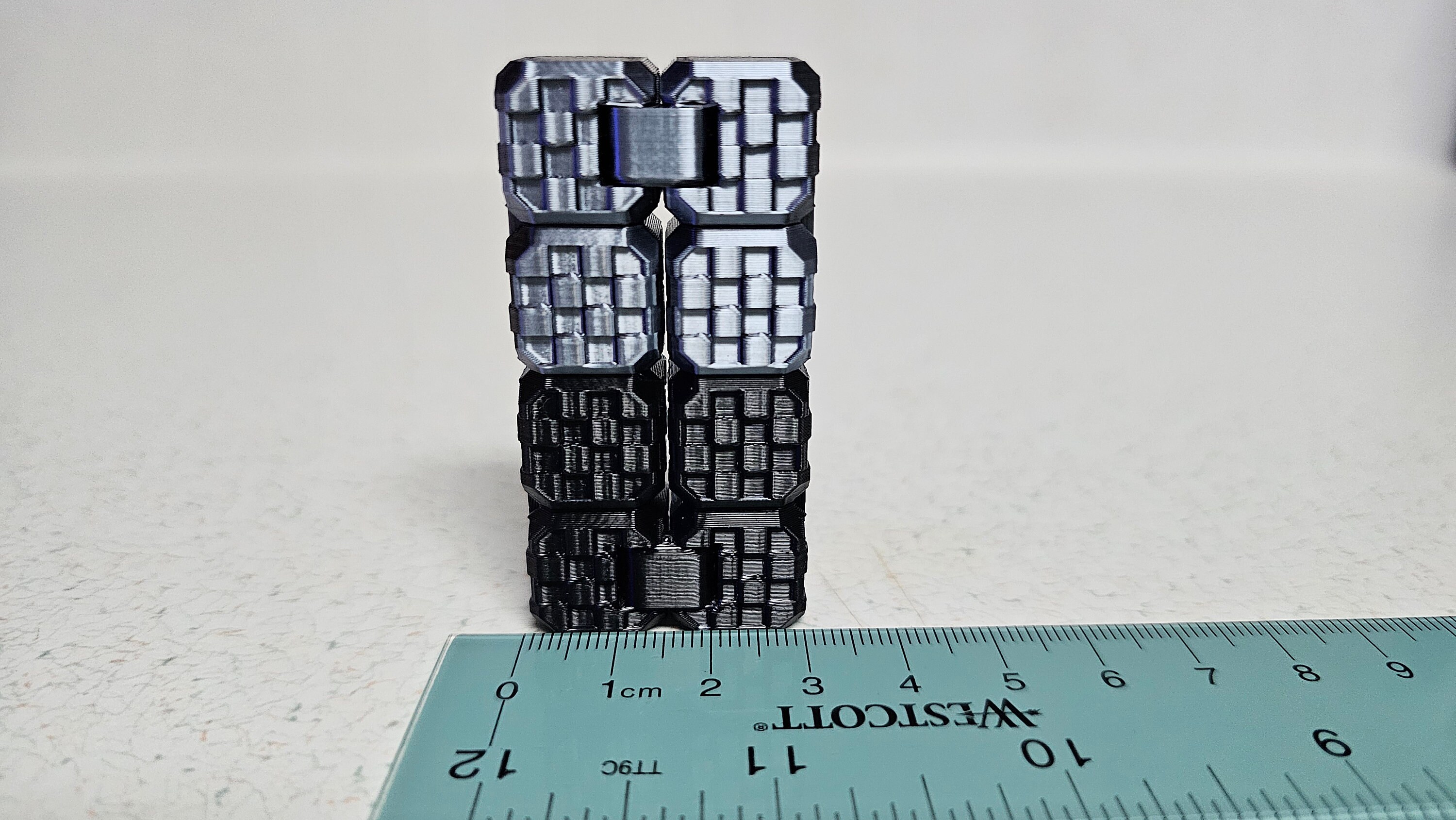 Weighted Infinity Cube With Texture, Fidget Toy - Etsy