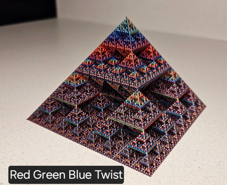 Fractal Pyramid, Sierpinski Octahedron, Sierpinski Triangle - Etsy