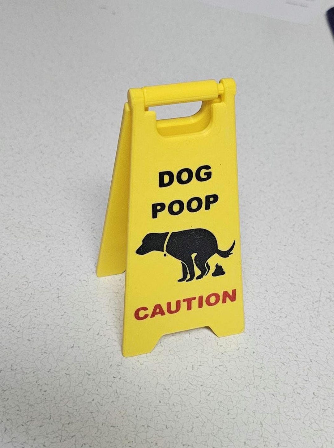 Dog Poop Wet Floor Sign | Gag Gift | Stocking Stuffer | 5 Inch - Etsy