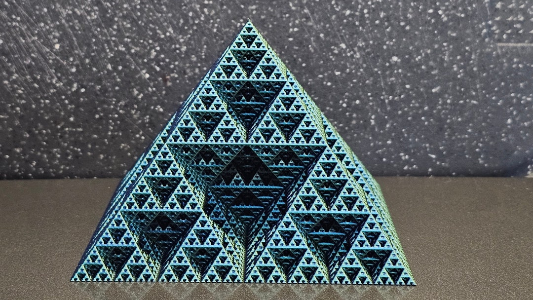 Fractal Pyramid, Sierpinski Octahedron, Sierpinski Triangle - Etsy
