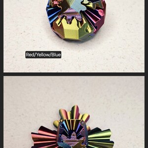 Gear Rhombo Jr, Gear Ball, Fidget Toy, 3d Printed, 2 Inch Diameter - Etsy