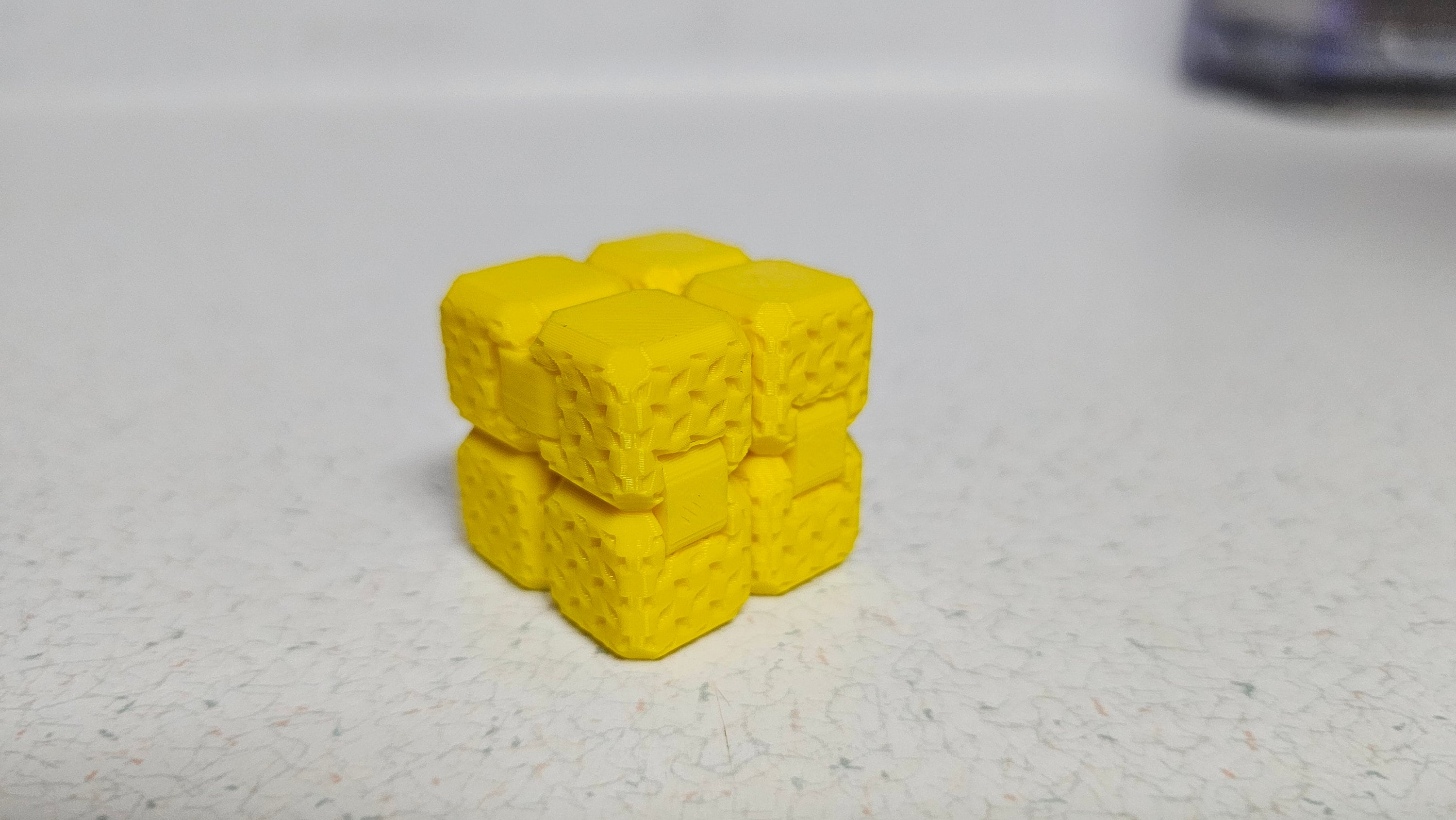 Weighted Infinity Cube With Texture, Fidget Toy - Etsy