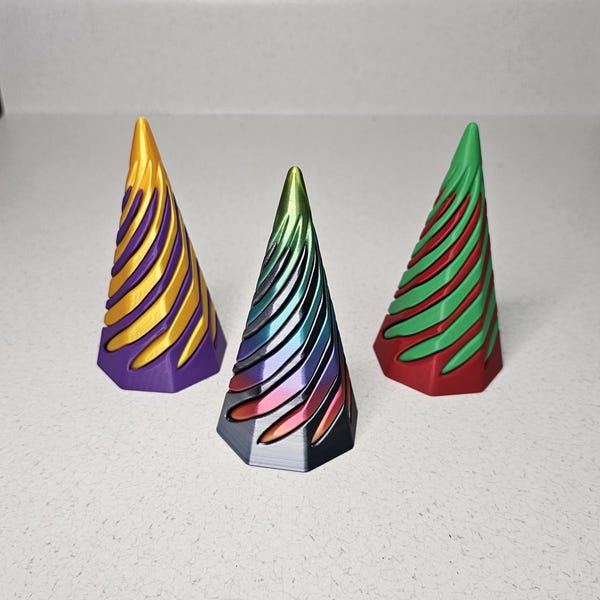 Spiral Cone Fidget Toy - Etsy
