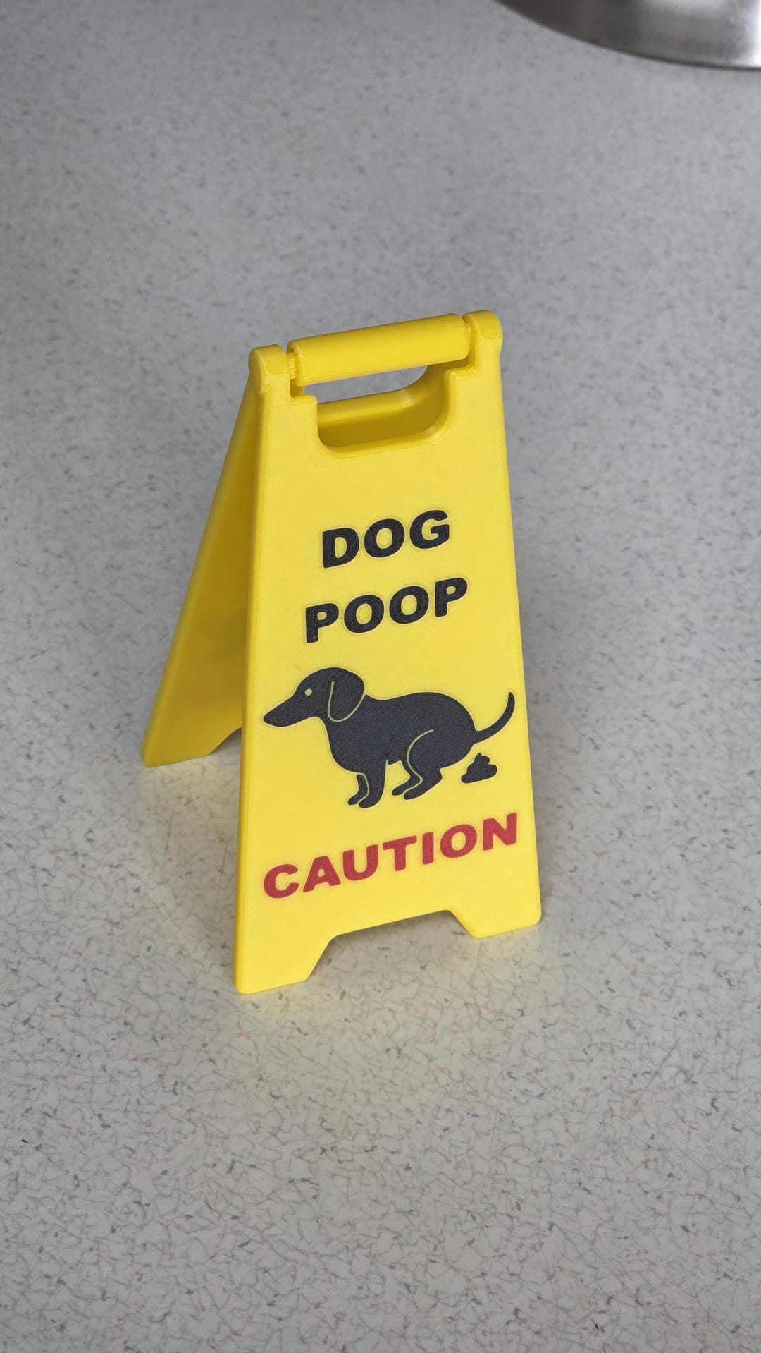 Dachshund Dog Poop Wet Floor Sign | Gag Gift | Stocking Stuffer | 5 ...