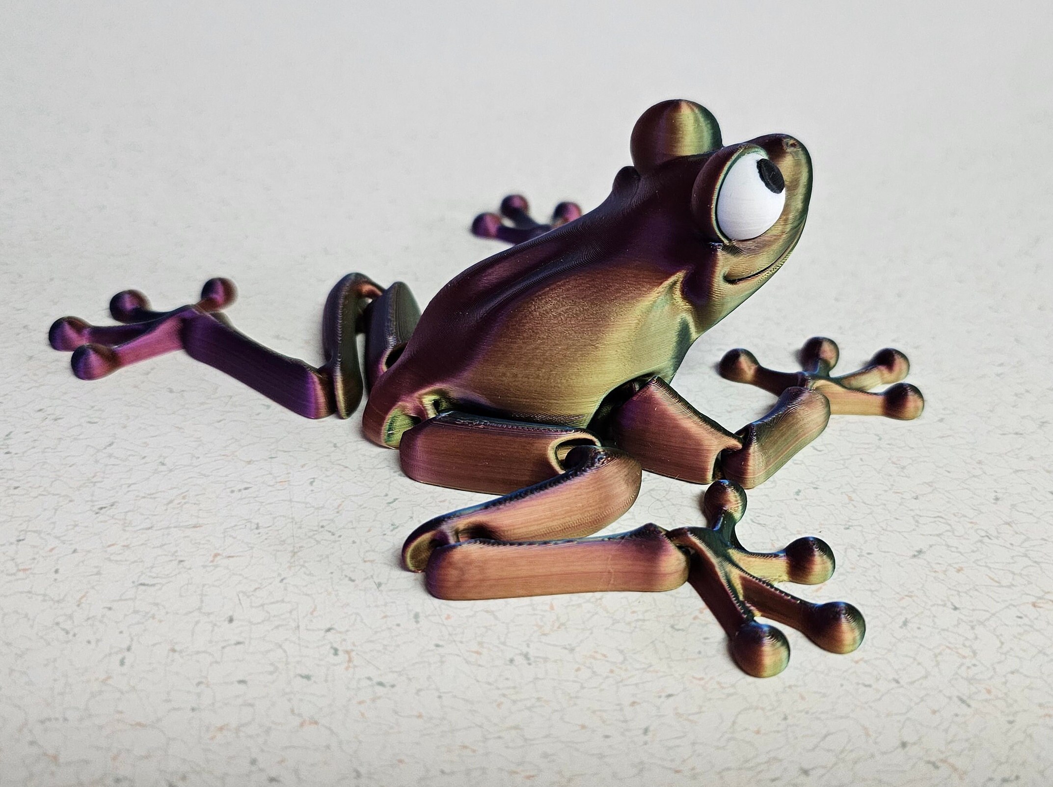 Magnetic Flexi Frog 3D Printed Articulating Frog 7 Inches - Etsy