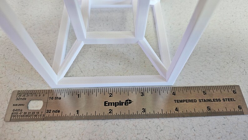 Tesseract Hypercube 3D Printed 4th Dimension Model - Etsy