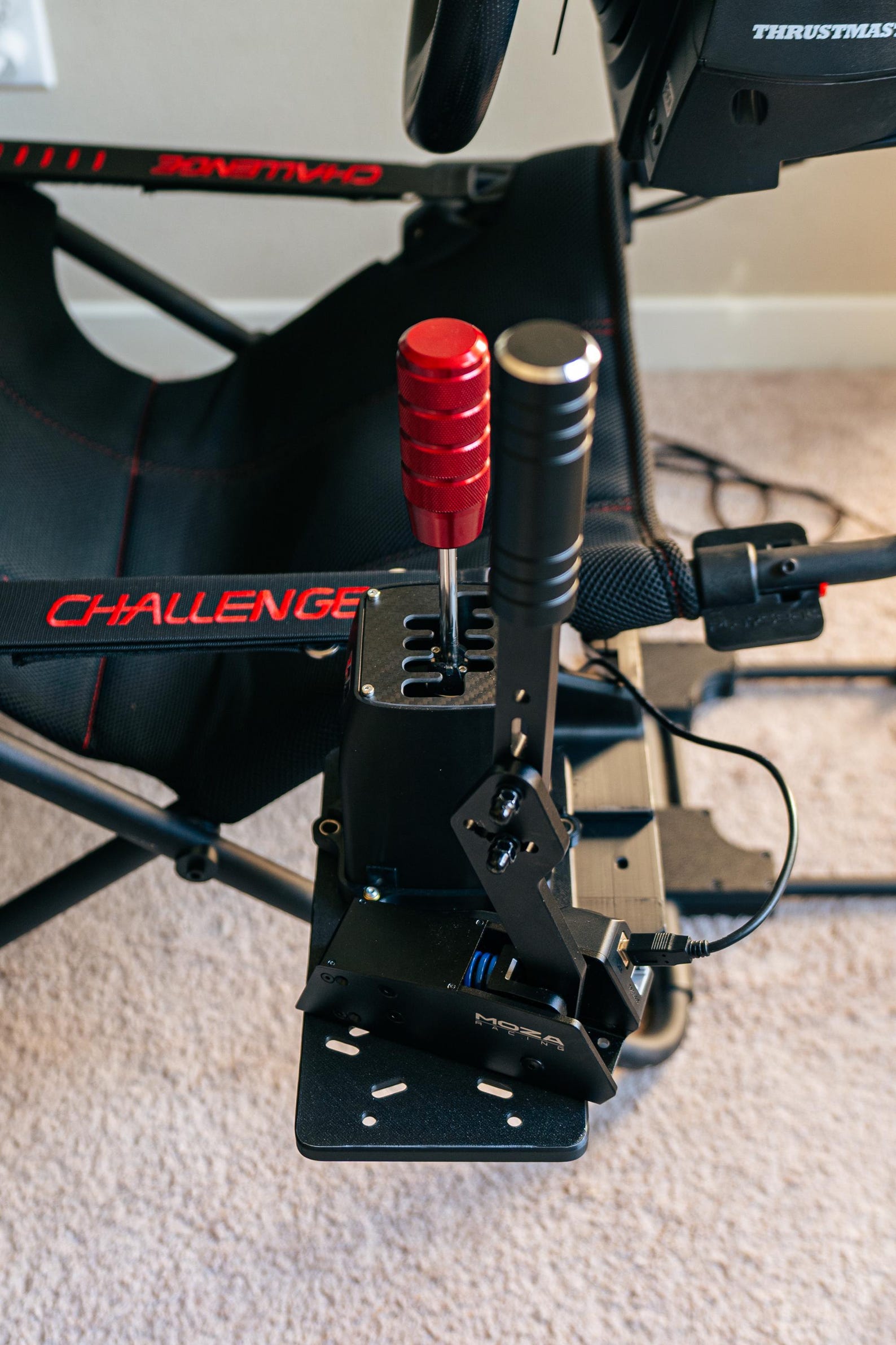 Shifter & Handbrake Combo Mounting Bracket for Playseat Challenge or ...