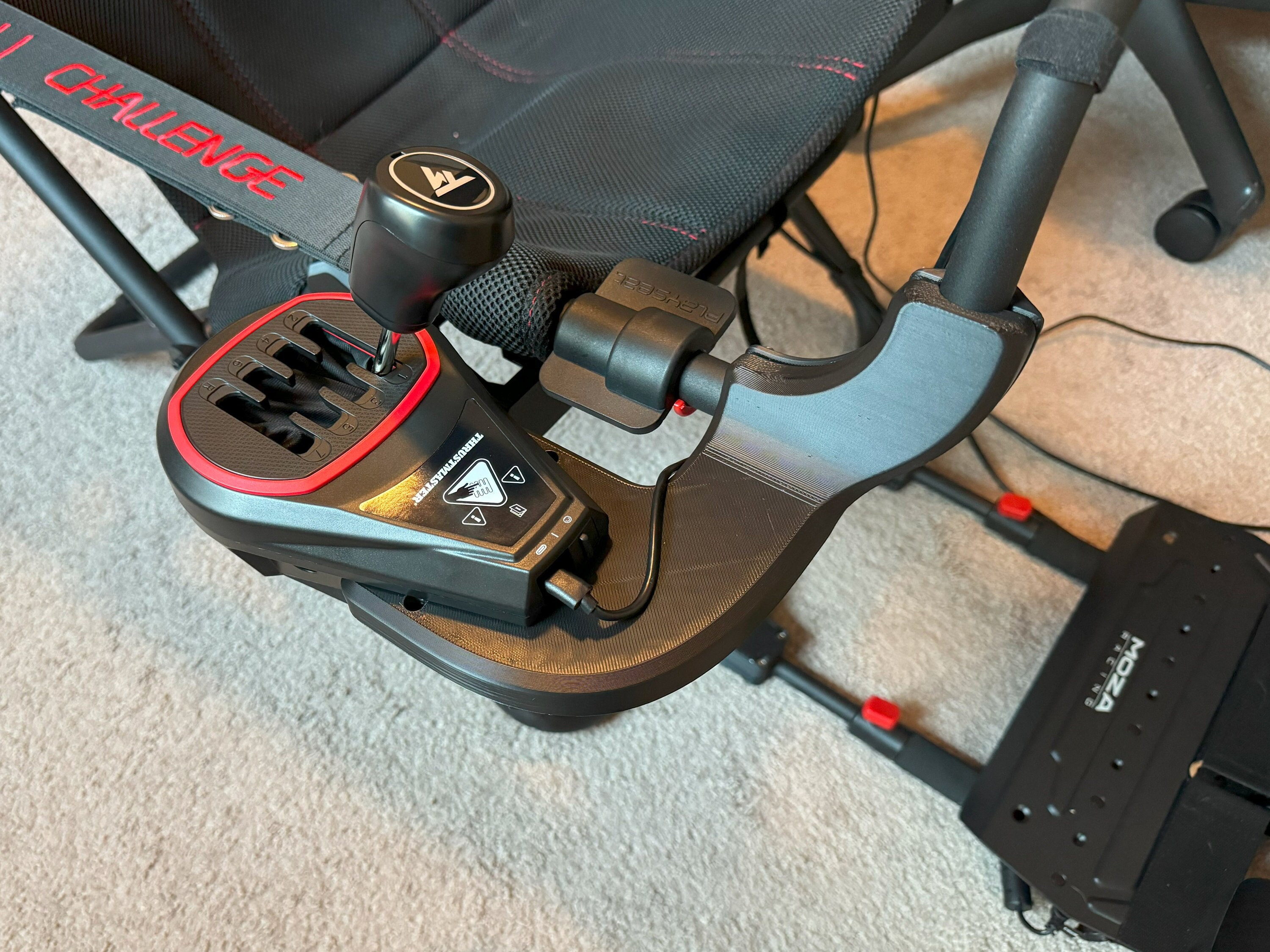 Shifter / Handbrake Mount for Playseat Challenge or Challenge X ...