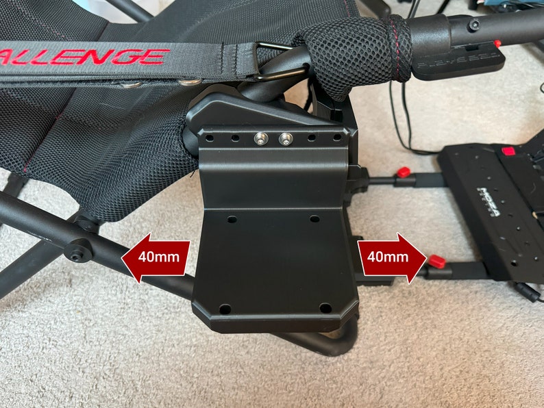 Playseat Challenge Shifter Bracket Mount for Sim Racing Mounting Holes ...