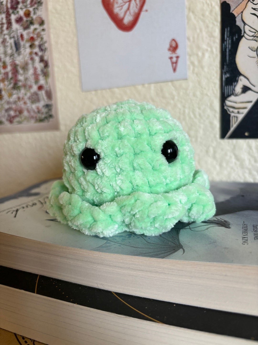Mint Octopus Plushie - Etsy
