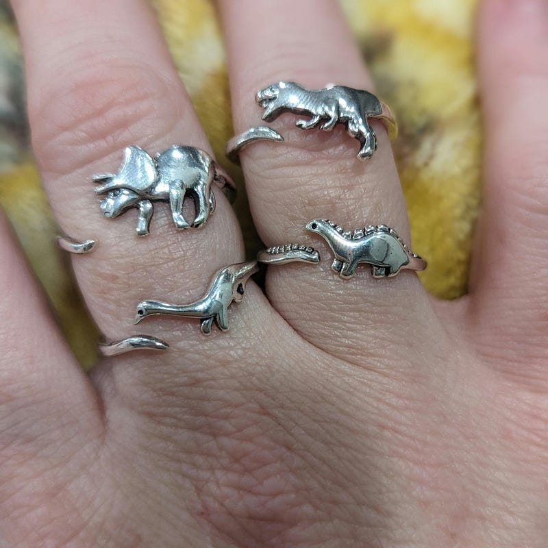 Dinosaur Ring - Etsy