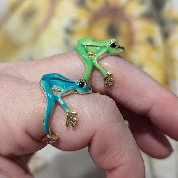 Frog Ring - Etsy