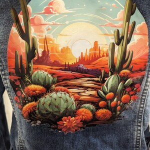 Jean Jacket Custom Designed One of a Kind | Made to Order | Cactus ...