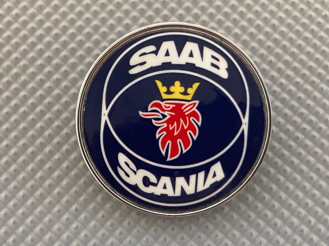 Saab Scania Hood Emblem 4522884 - Etsy