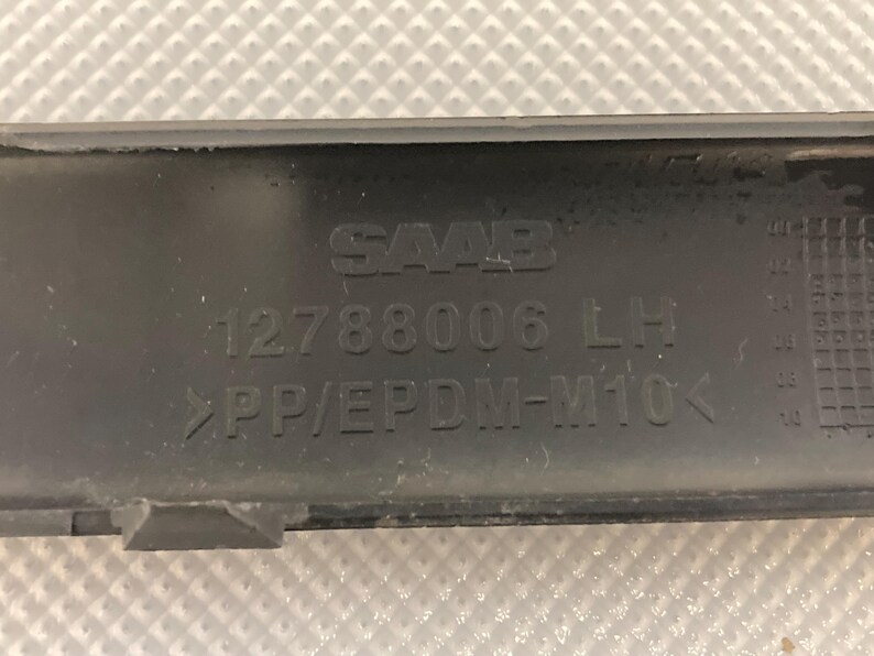 Saab 9 3 Rear Bumper Decor Strip LH 12788006 - Etsy