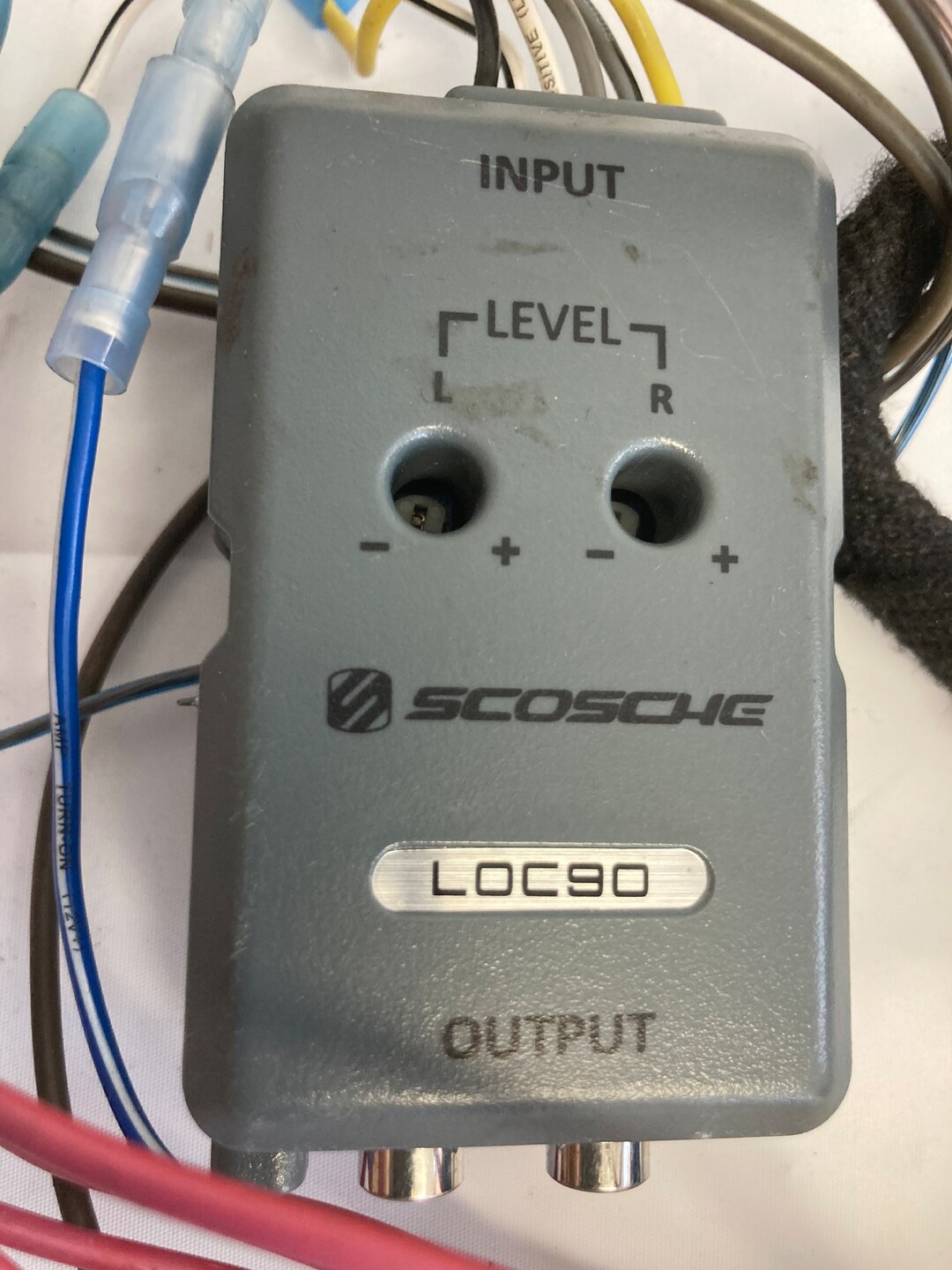 Scosche LOC90 2 Chanel Car Line Output Converter Remote Level Control ...