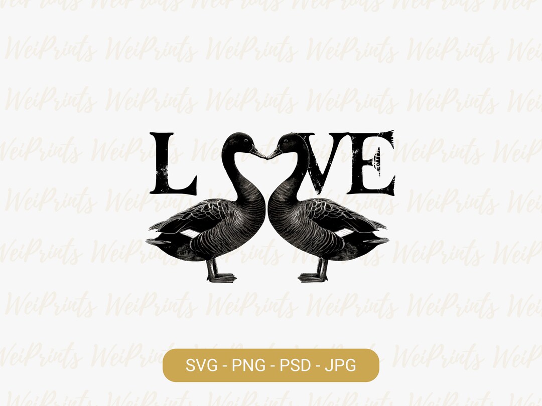 Love Duck SVG, Floral Duck SVG, Duck Mama Svg, Cute Duck Lover Svg, Cut ...