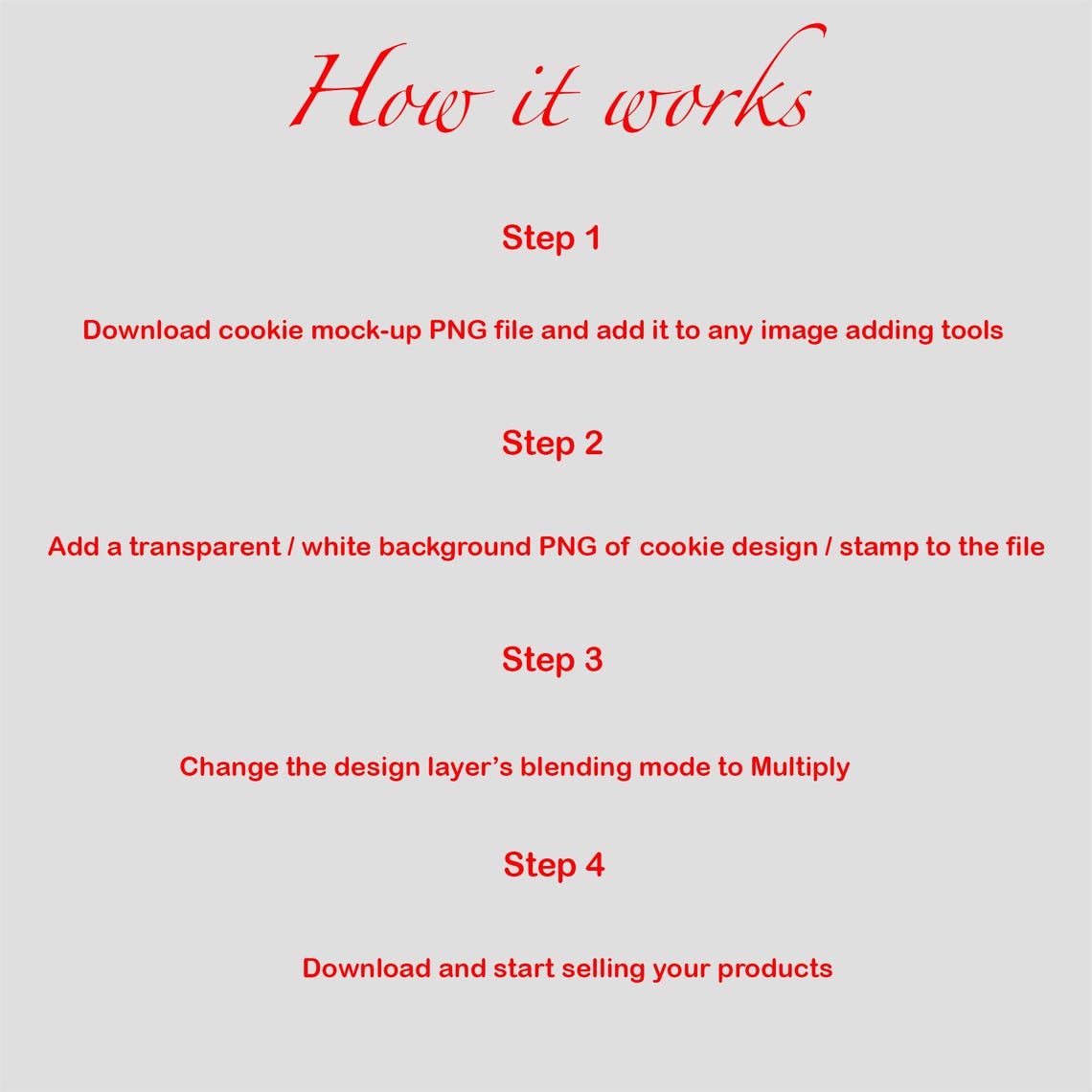 Cookies Mockup, Mockup for Edible Prints, Gingerbread Mockup , Biscuit ...