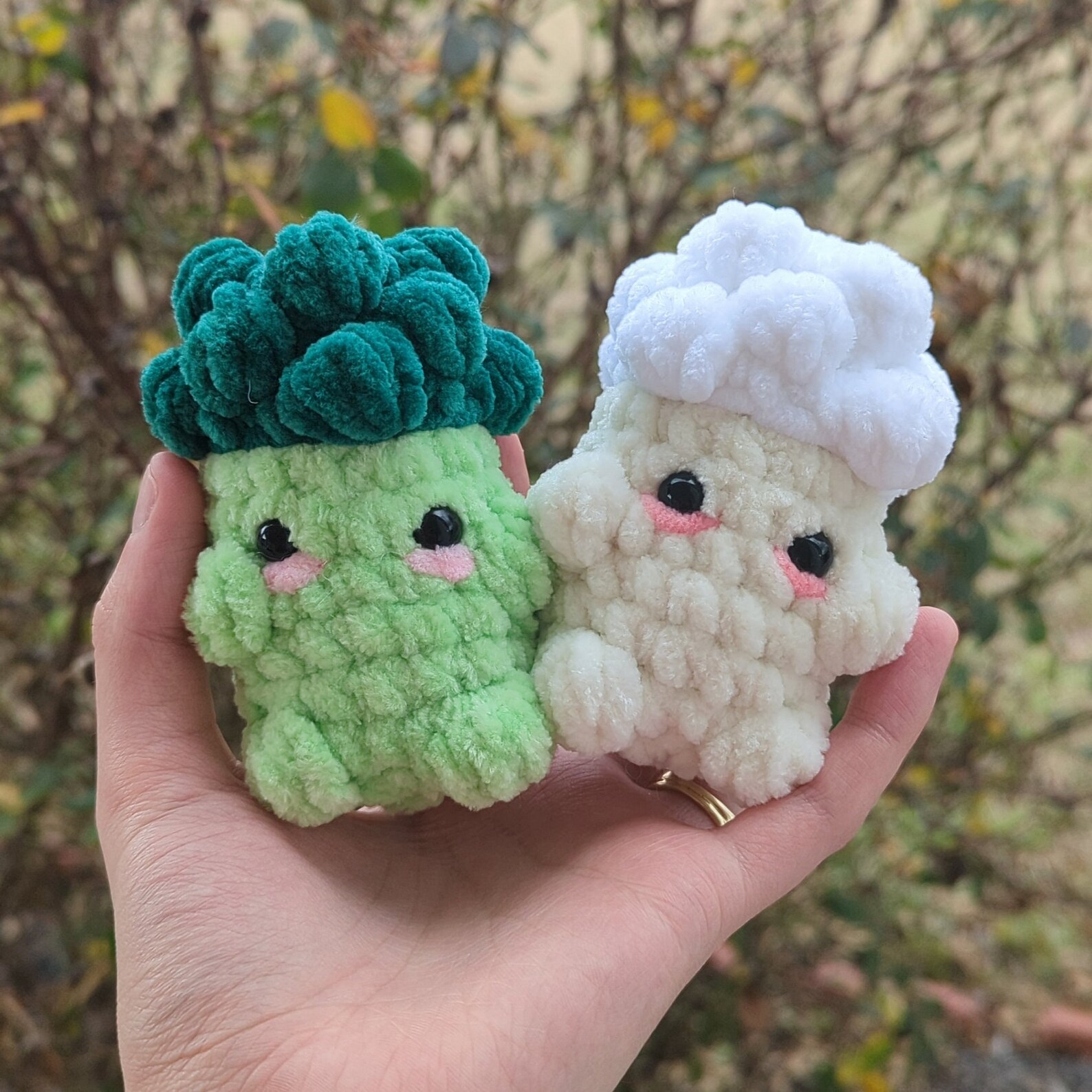 Baby Broccoli Cauliflower Boi Crochet Amigurumi PATTERN - Etsy
