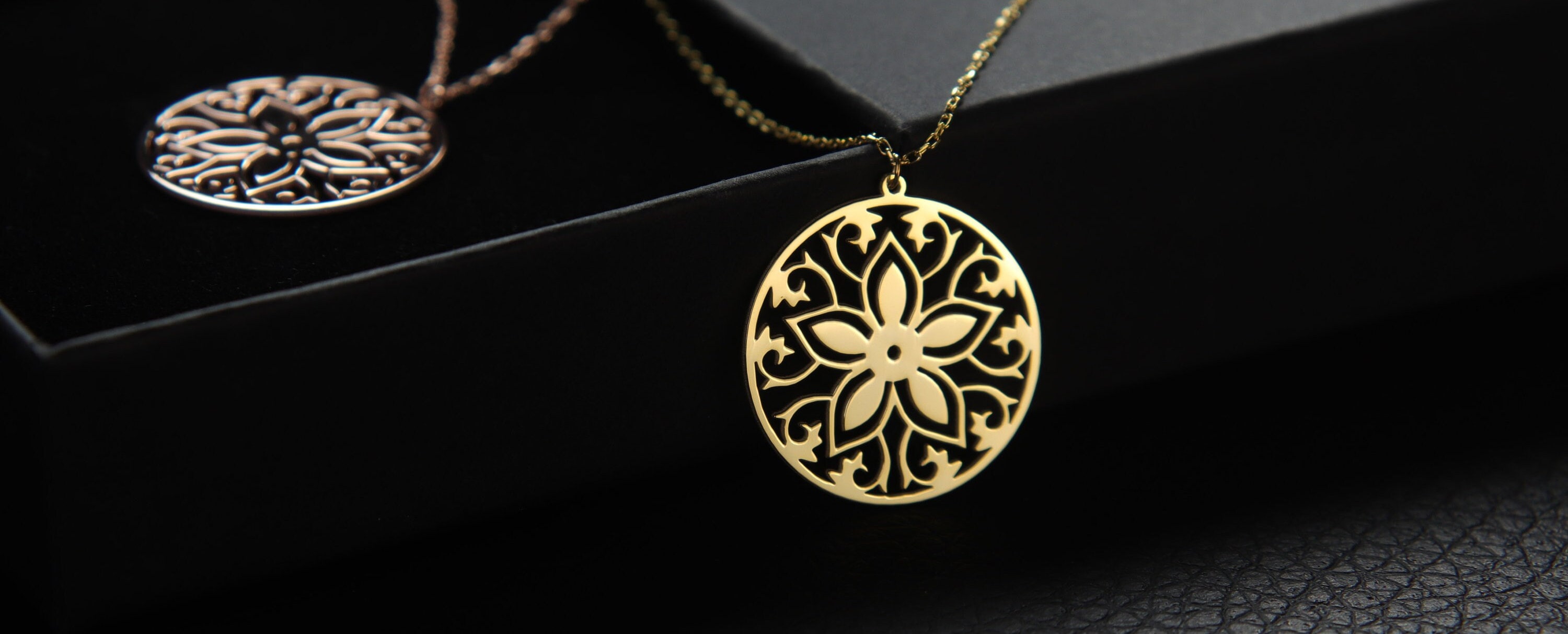 Chakra Venus Flower Necklace the Chakra Harmony Pendant Ethereal ...