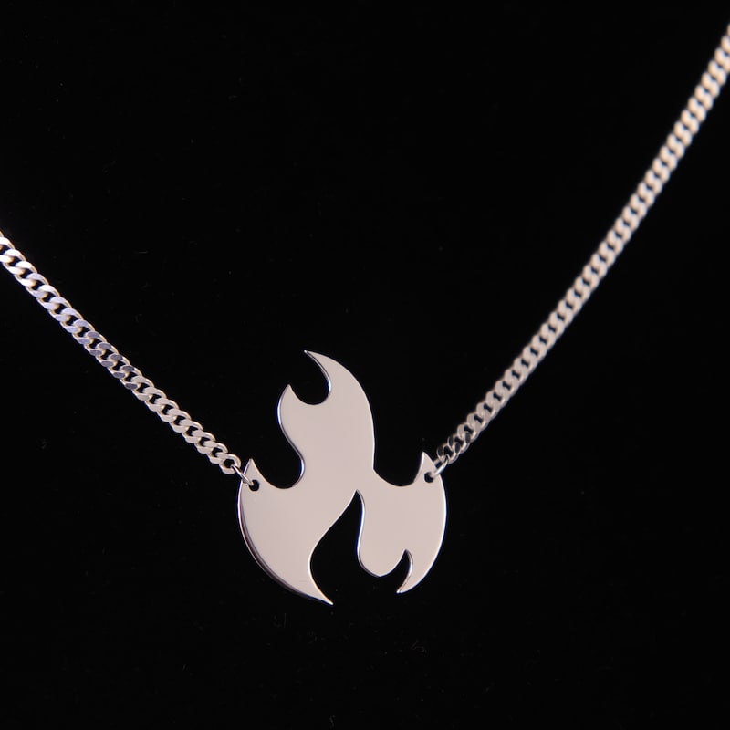 Flame Pendant - Etsy