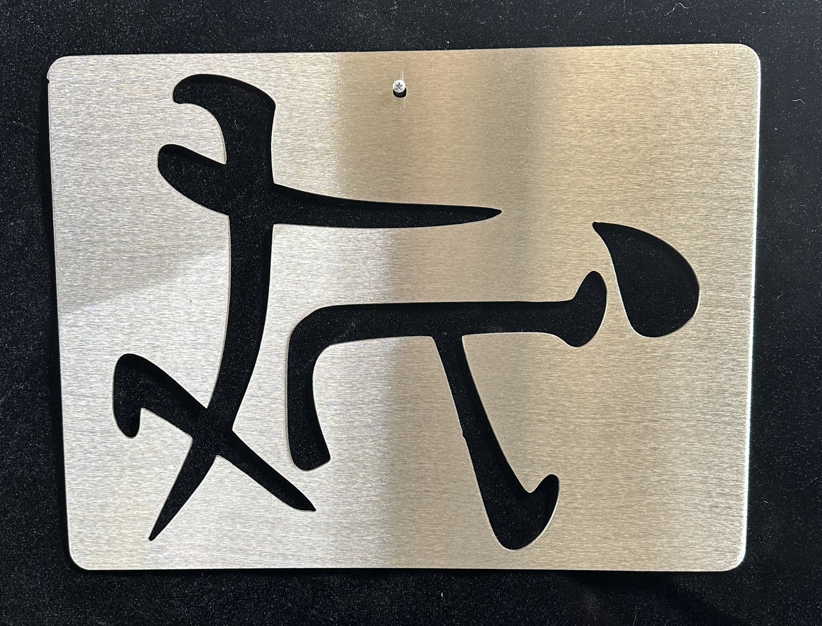 Funny Chinese Symbol Metal Sign - Etsy