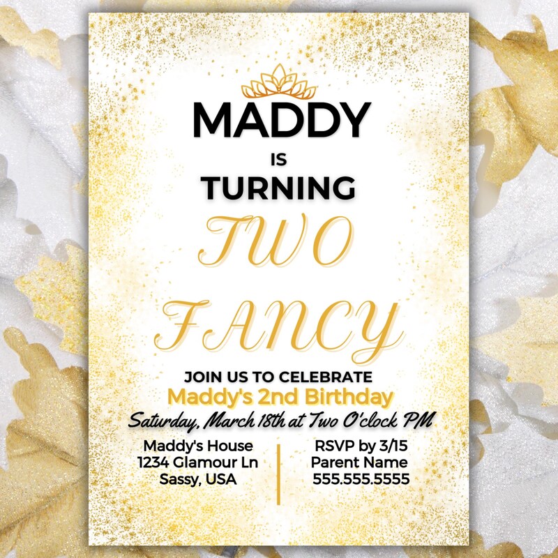 Two Fancy Birthday - Etsy