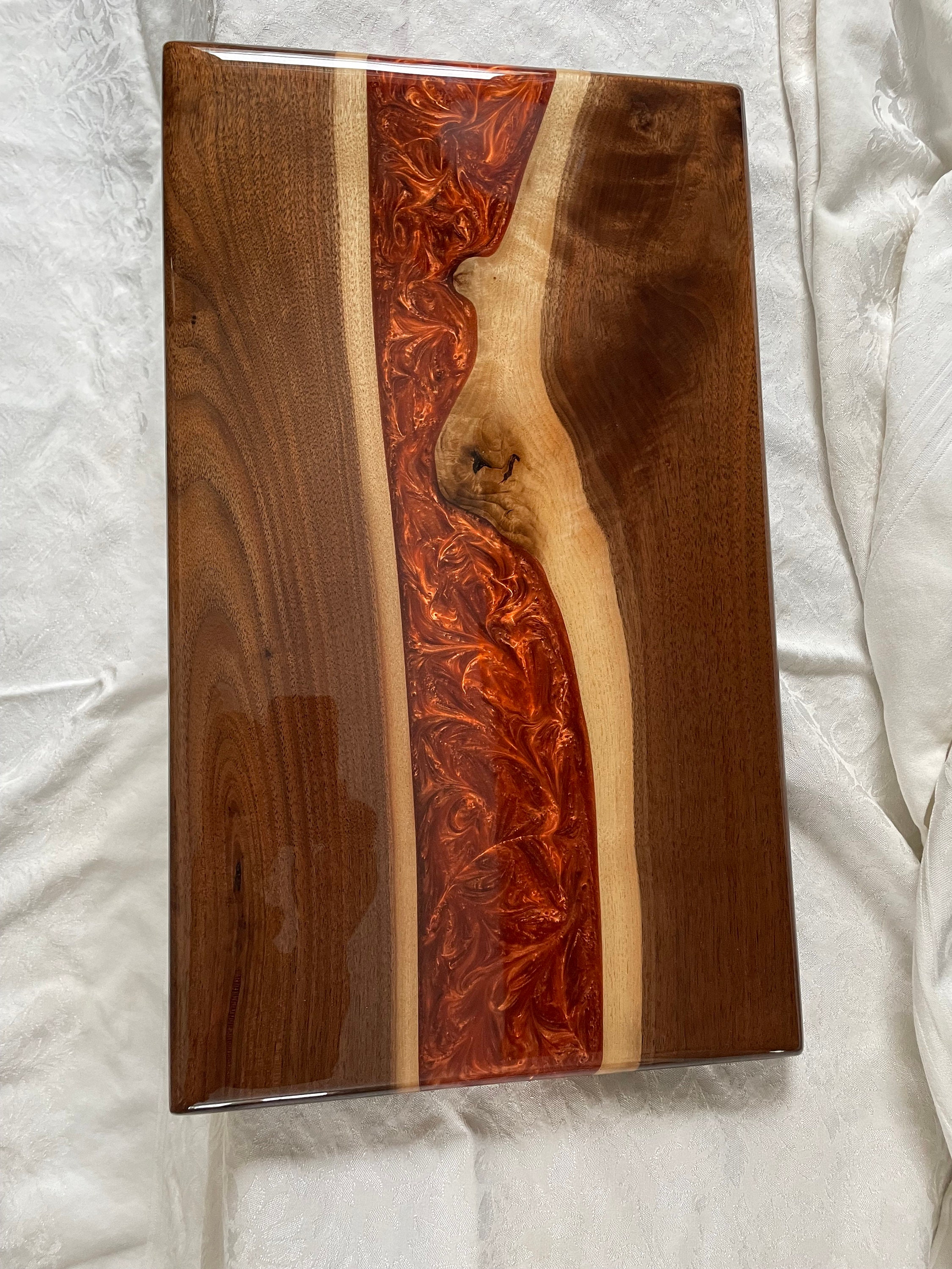 Black Walnut Epoxy River Board - Etsy