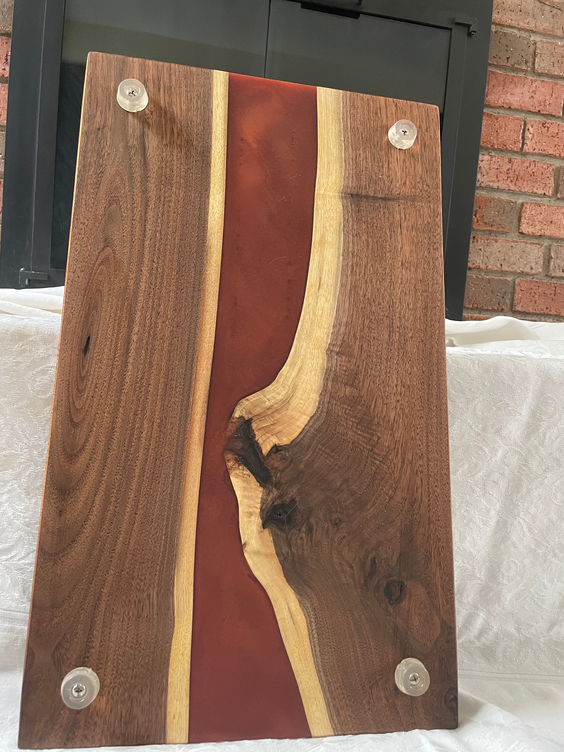 Black Walnut Epoxy River Board - Etsy