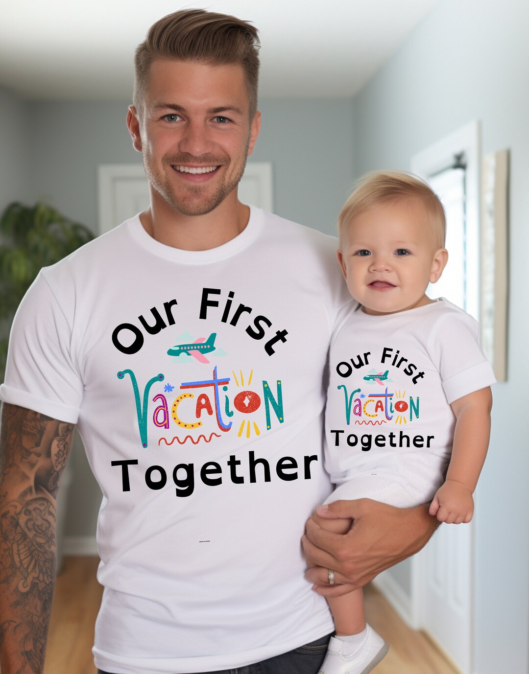 Customizable Matching Family Vacation Shirts T-shirts for Babys First ...