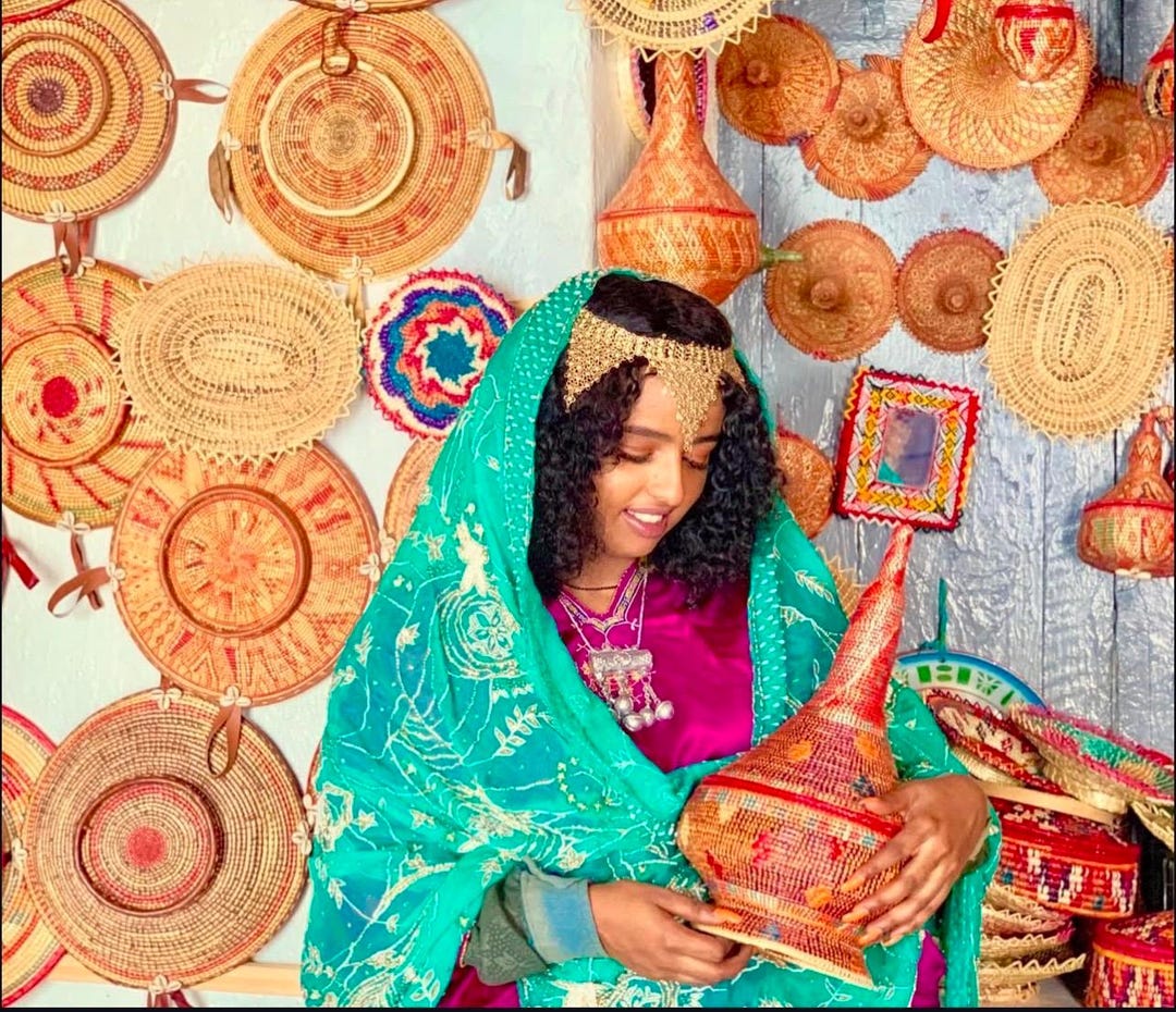 2025 Harari Dress, Harari, Ethiopia Traditional Dress, Harari Wedding ...