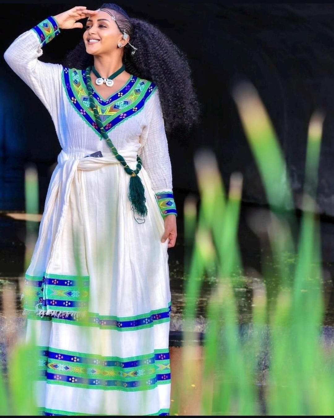 Ashenda Package, Tigray Traditional Dress,ashenda Jewelry Ensemble and ...