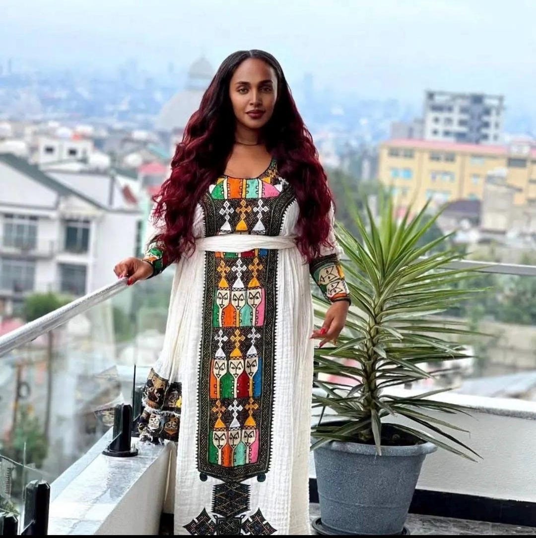 Ngeste Saba queen Sheba,axum Tibeb /ethiopian Eritrean Traditional ...