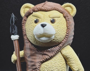 Ted Ewok Costume Figure From TV Show, Scaled for the Black Series, Star ...