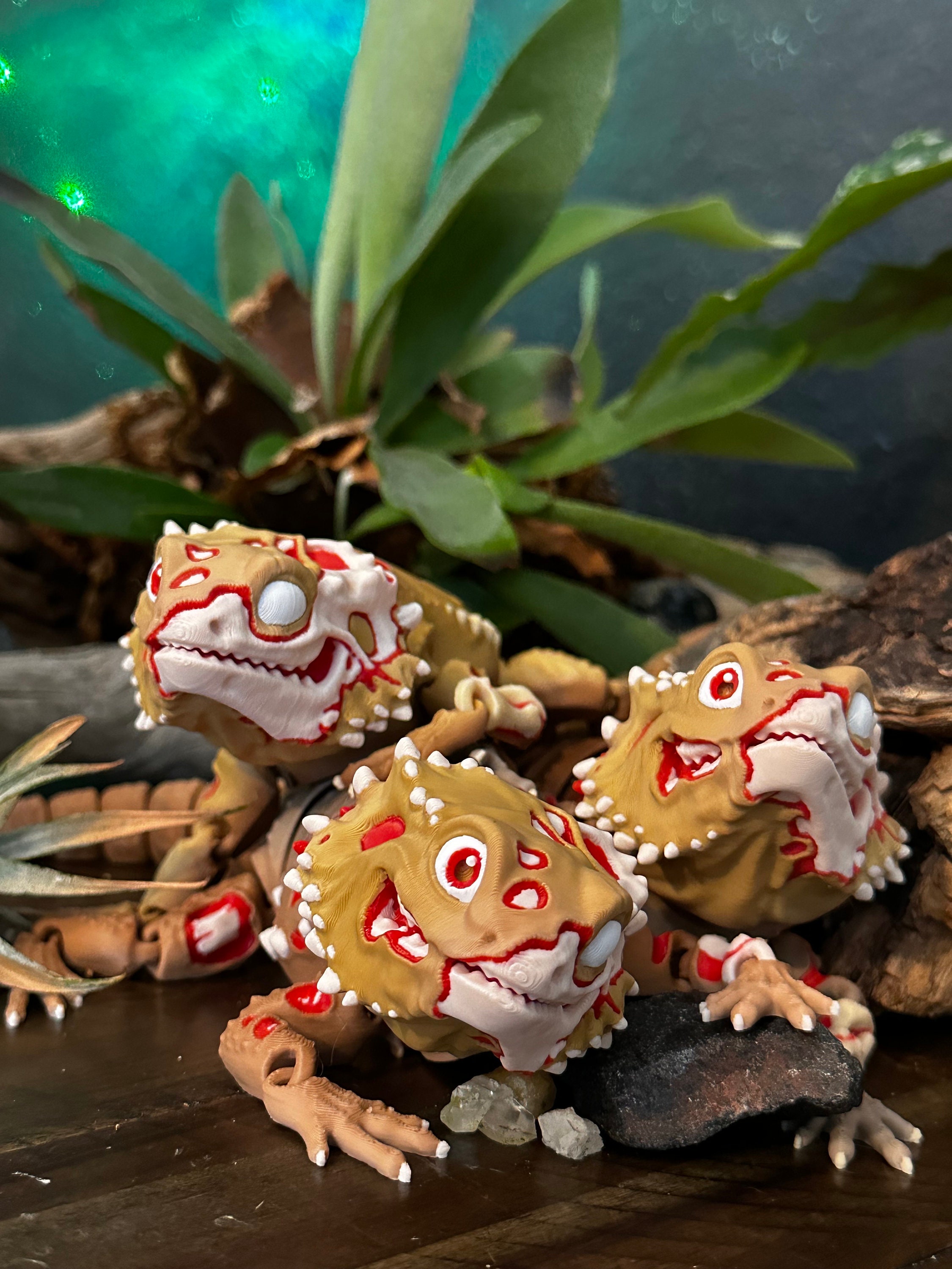 Bearded Zombies, "articulated" 3D Print - Etsy