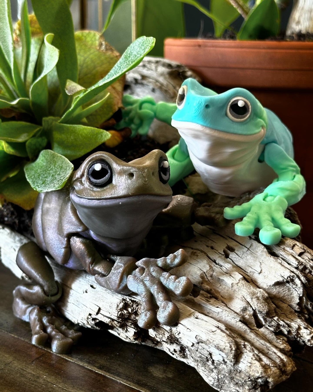 White's Tree Frog, "articulated" 3D Print - Etsy