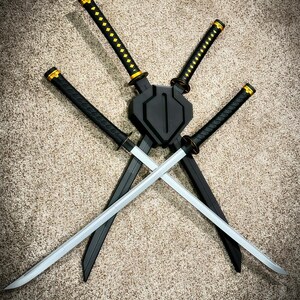 DIY, Deadpool Katanas “golden Girls” With Optional Back Sheath, 3D ...