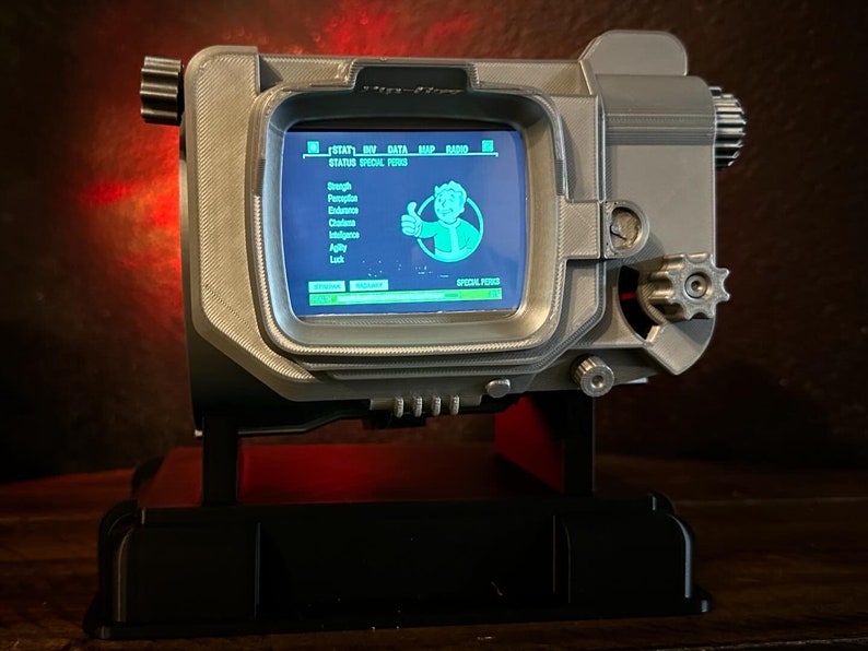 Pipboy 3000 fallout, 3D Print With Touch Screen Electronics - Etsy