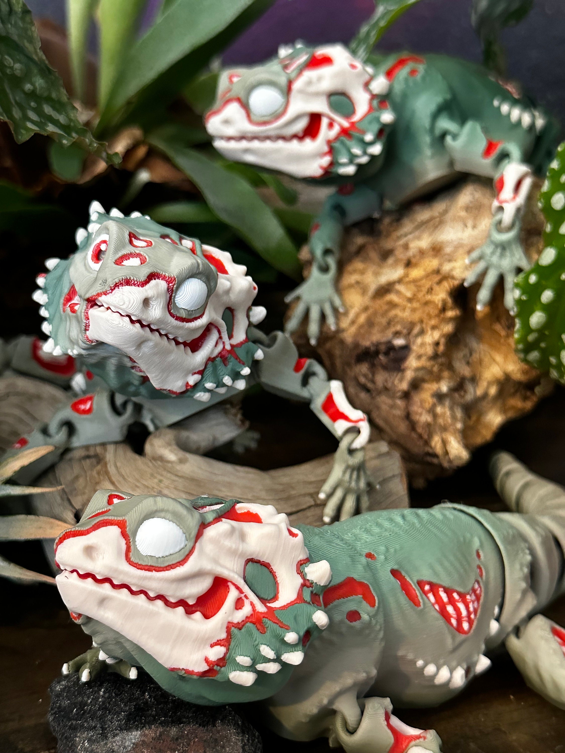 Bearded Zombies, "articulated" 3D Print - Etsy