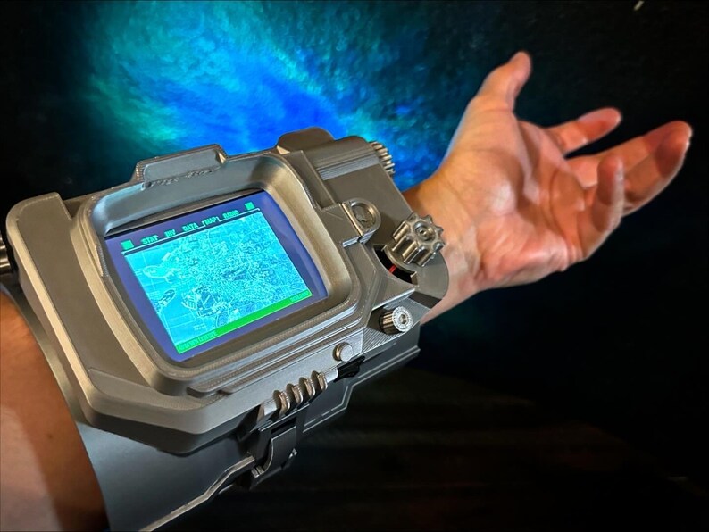 Pipboy 3000 fallout, 3D Print With Touch Screen Electronics - Etsy
